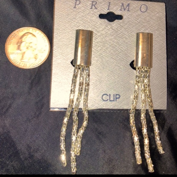 Primo Emporio | Jewelry | 2 Pairs Gold Silver Dangling Earrings | Poshmark